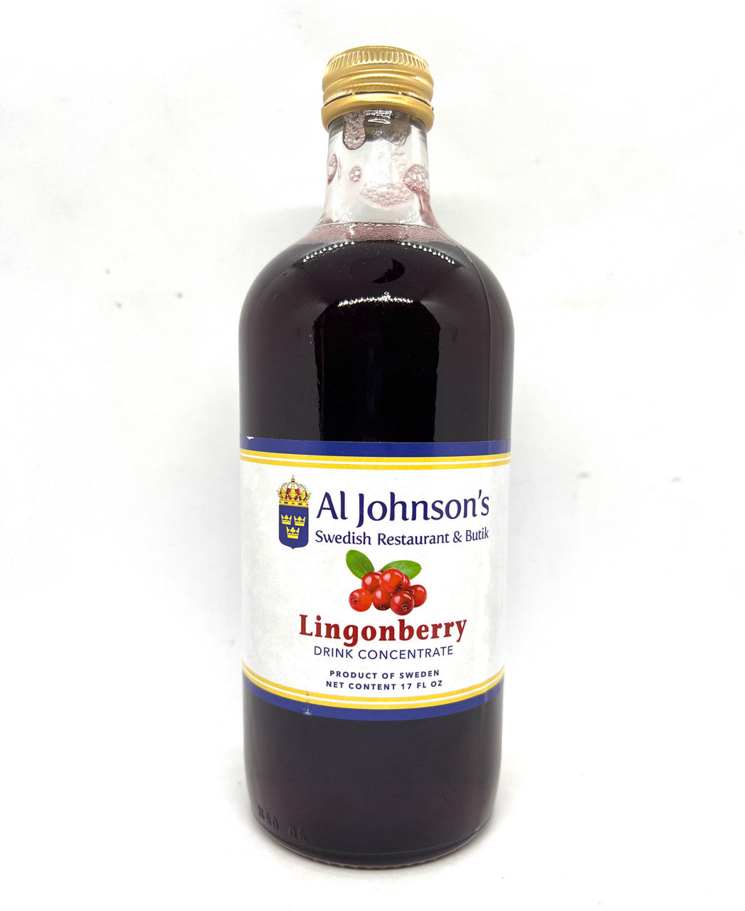 Al Johnson's Swedish Lingonberry Concentrate – Al Johnsons Swedish ...