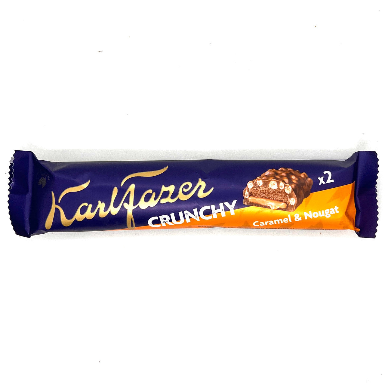 Karl Fazer Caramel & Nougat Crunchy Bar – Al Johnsons Swedish Restaurant