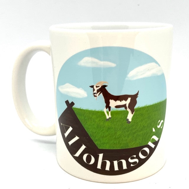 Al Johnson's Goat on the Roof Coffee mug – Al Johnsons Swedish Restaurant