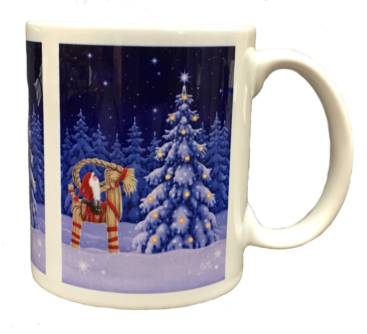 Tomte Straw Goat Mug – Al Johnsons Swedish Restaurant